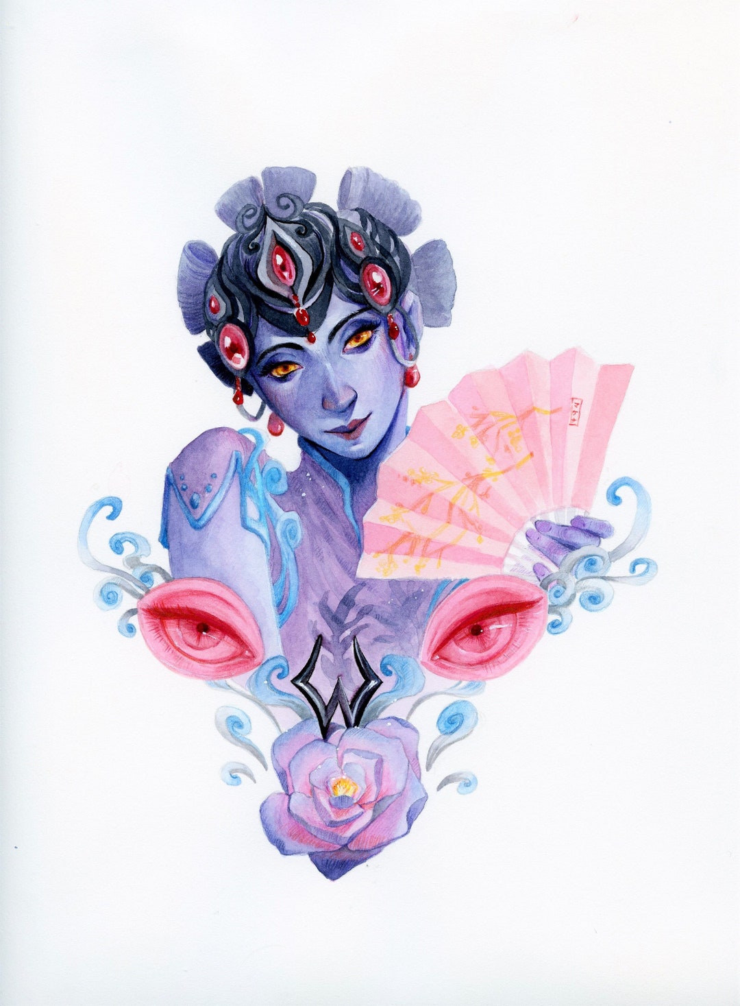 Widowmaker Die Cut Vinyl Overwatch Sticker - Etsy
