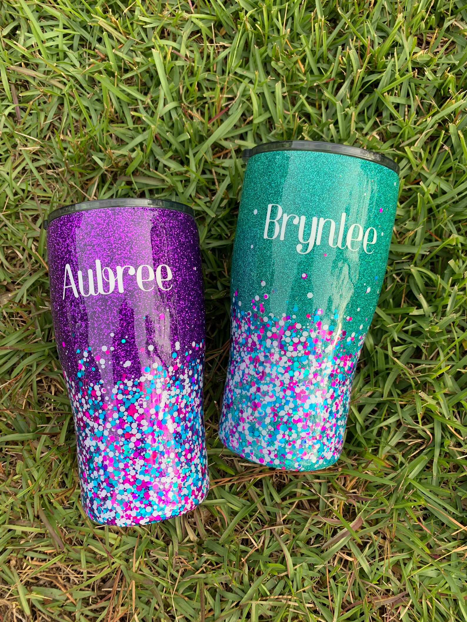Glittered Personalized Kids Cup Custom Glittered Tumbler - Etsy