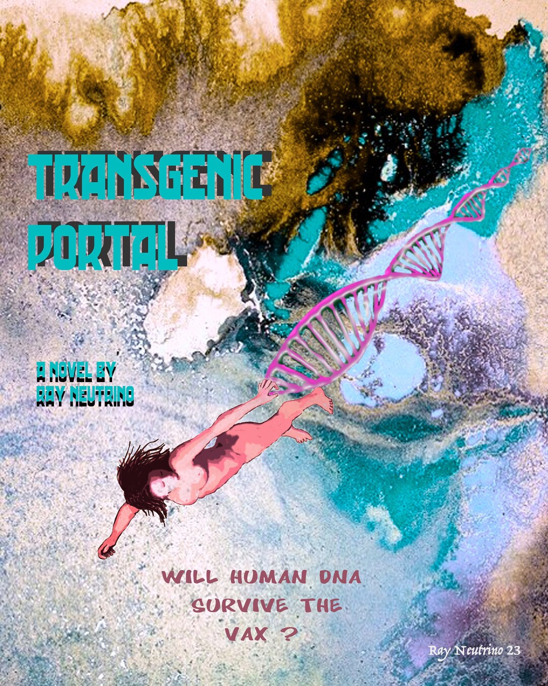 TRANSGENIC PORTAL Original Fine Art Giclée Print Digital Montage by Ray ...