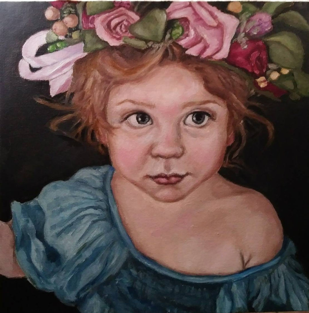 Custom Portrait, Custom Oil Portrait, Painting From Photo, Commission ...