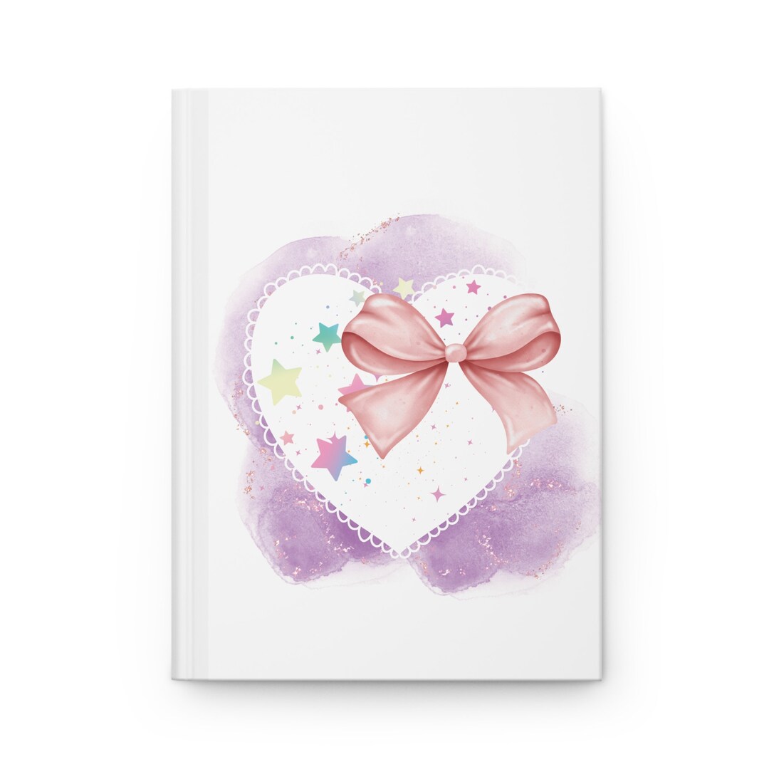 Little Girl Notebook Cover Cute Coquette Gifts for Girls Who Journal ...