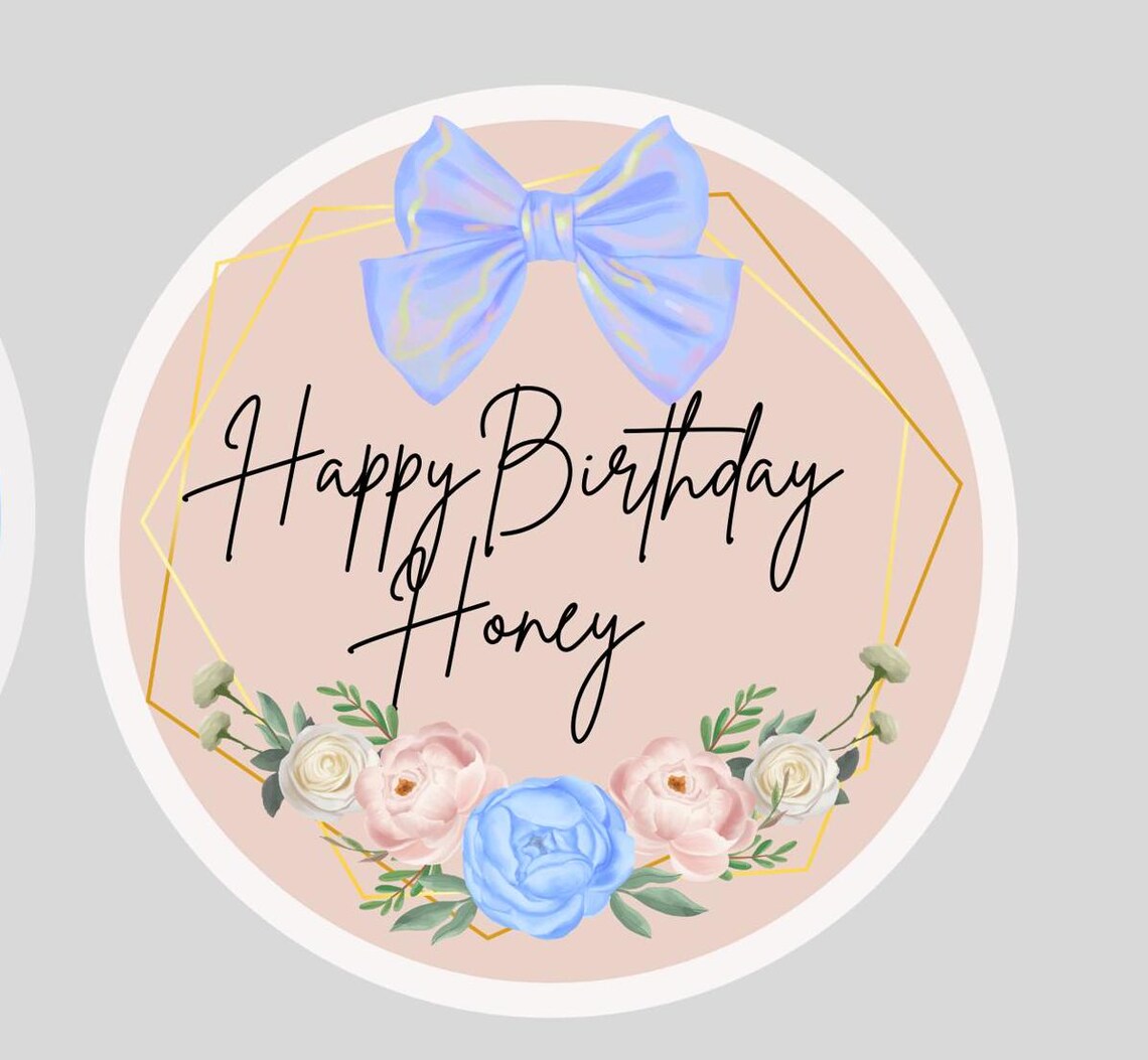 Happy Birthday Stickers Printable Stickers Print and Cut Printable Gift ...