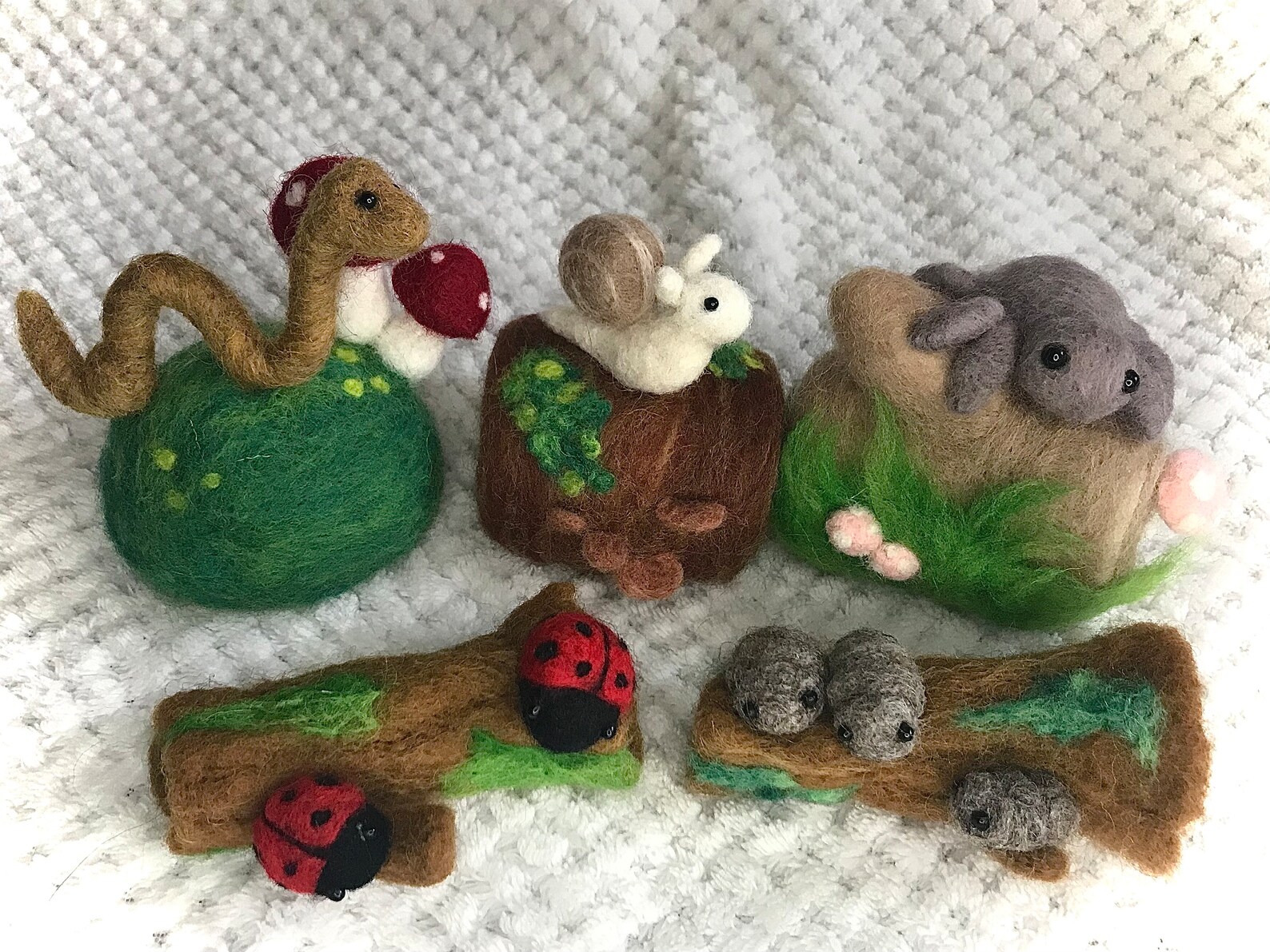 Needle Felted Spider - Etsy