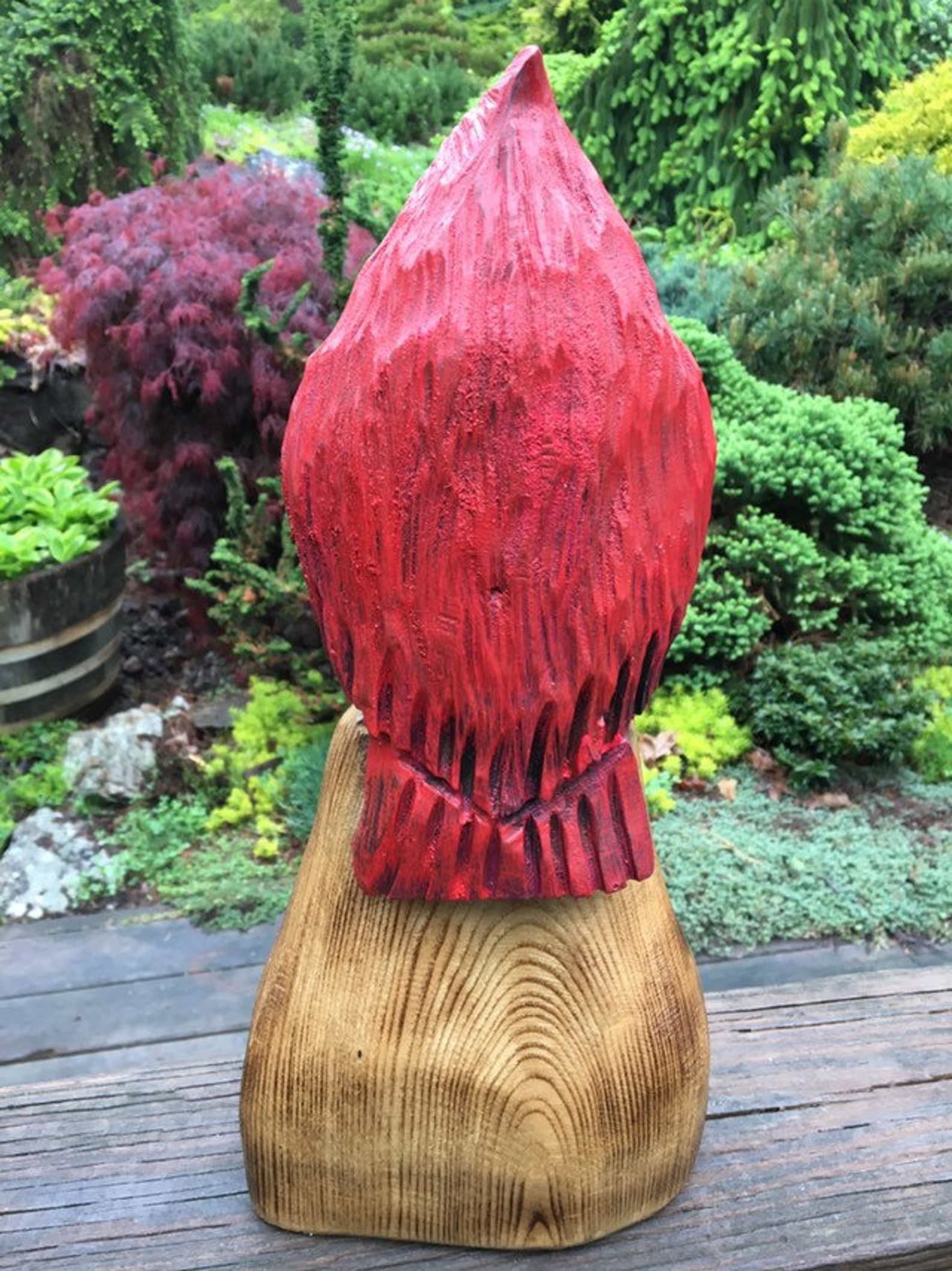 Chainsaw Carved RED CARDINAL Birds Sassafras Wood Sculptures | Etsy Chainsaw Carved RED CARDINAL Birds Sassafras Wood Sculptures | Etsy