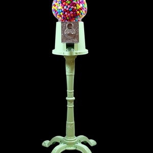 Mint Green Gumball Machine: Classic Candy Dispenser With Optional Stand ...