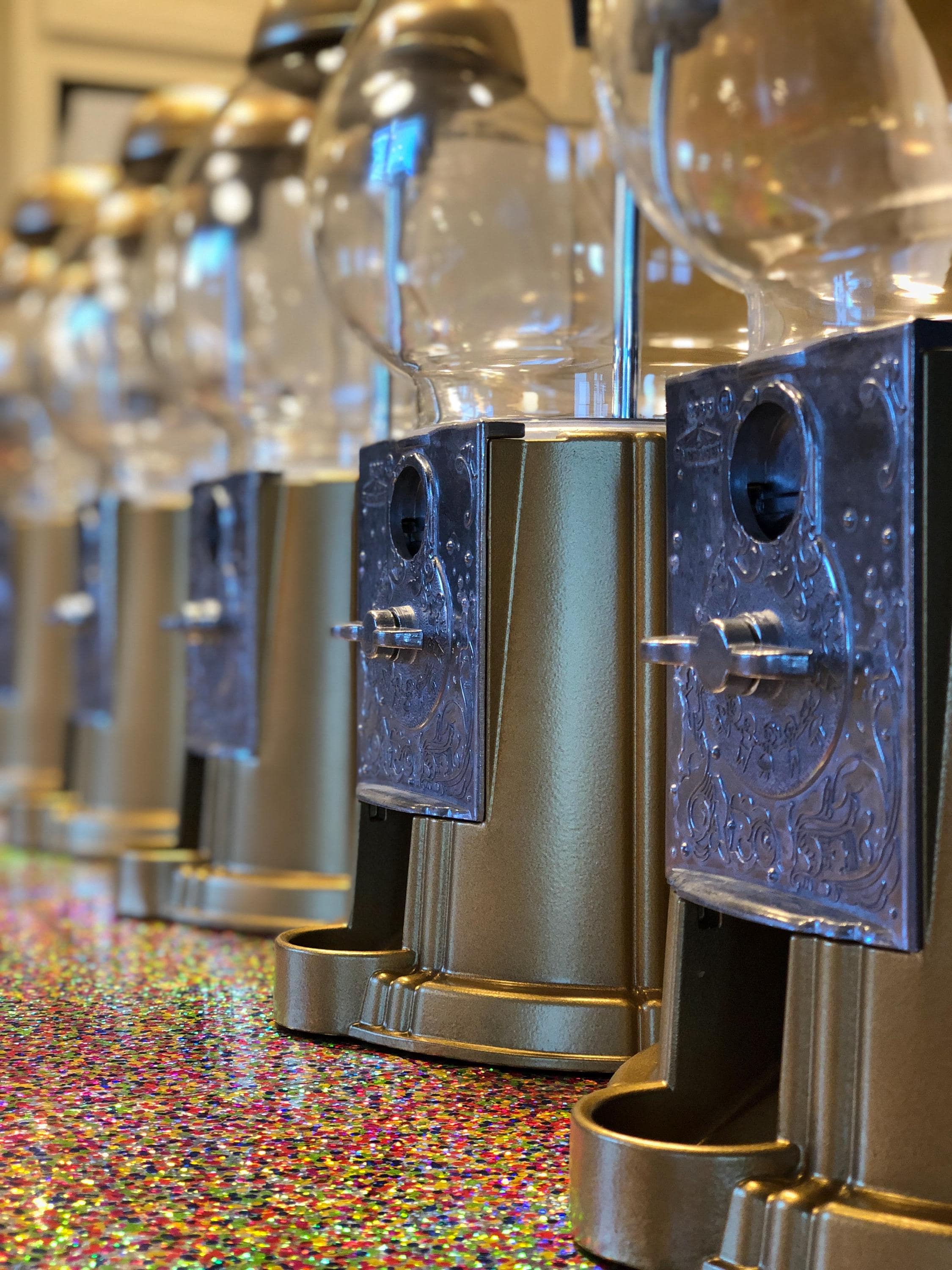 Golden Gumball Machine With Optional Stand - Elegance Meets Fun | Fast ...
