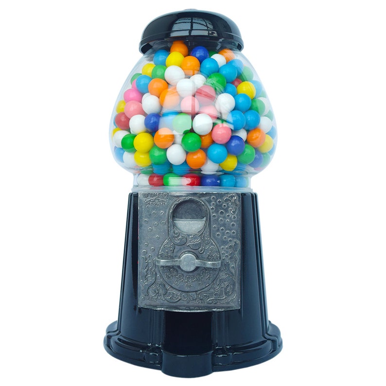 Gumball Machine In Gloss Black Etsy