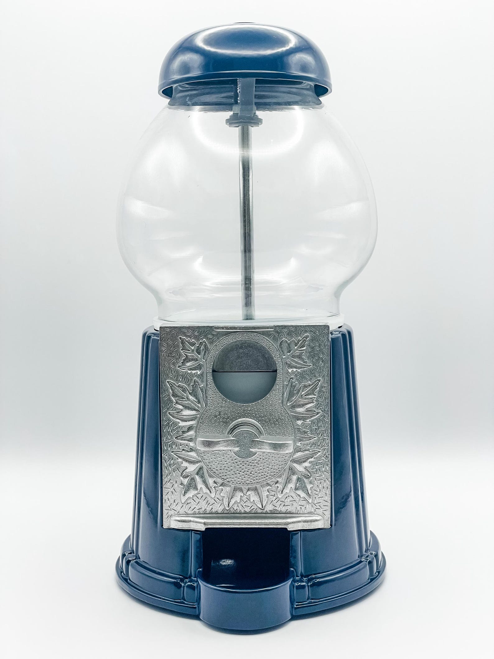 Navy Blue Gumball Machine With Optional Stand - Classic Elegance for ...