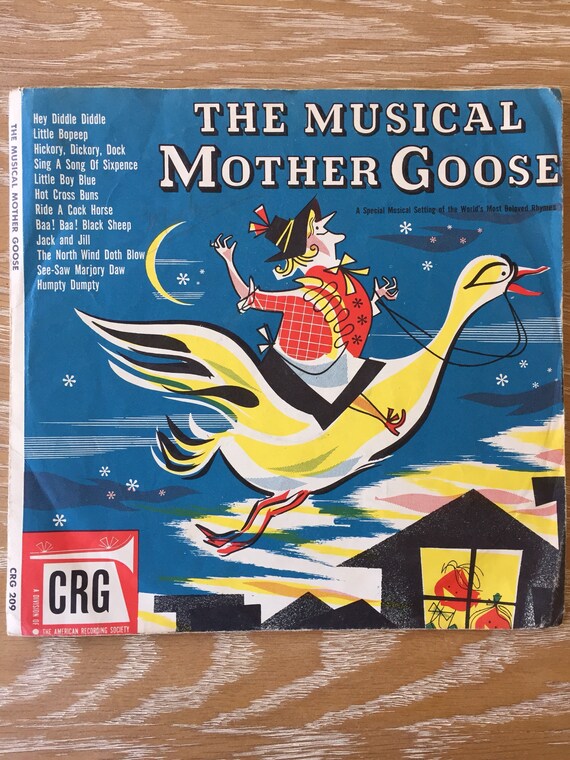 The Musical Mother Goose double record set Children's | Etsy