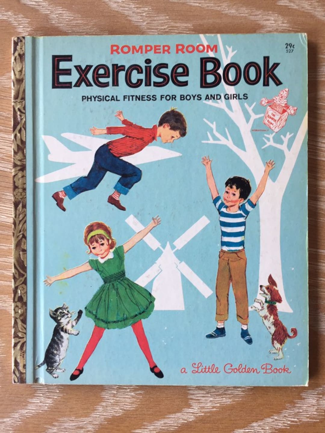 Romper Room Exercise Book Little Golden Book #527 1964 by Nancy Claster ...