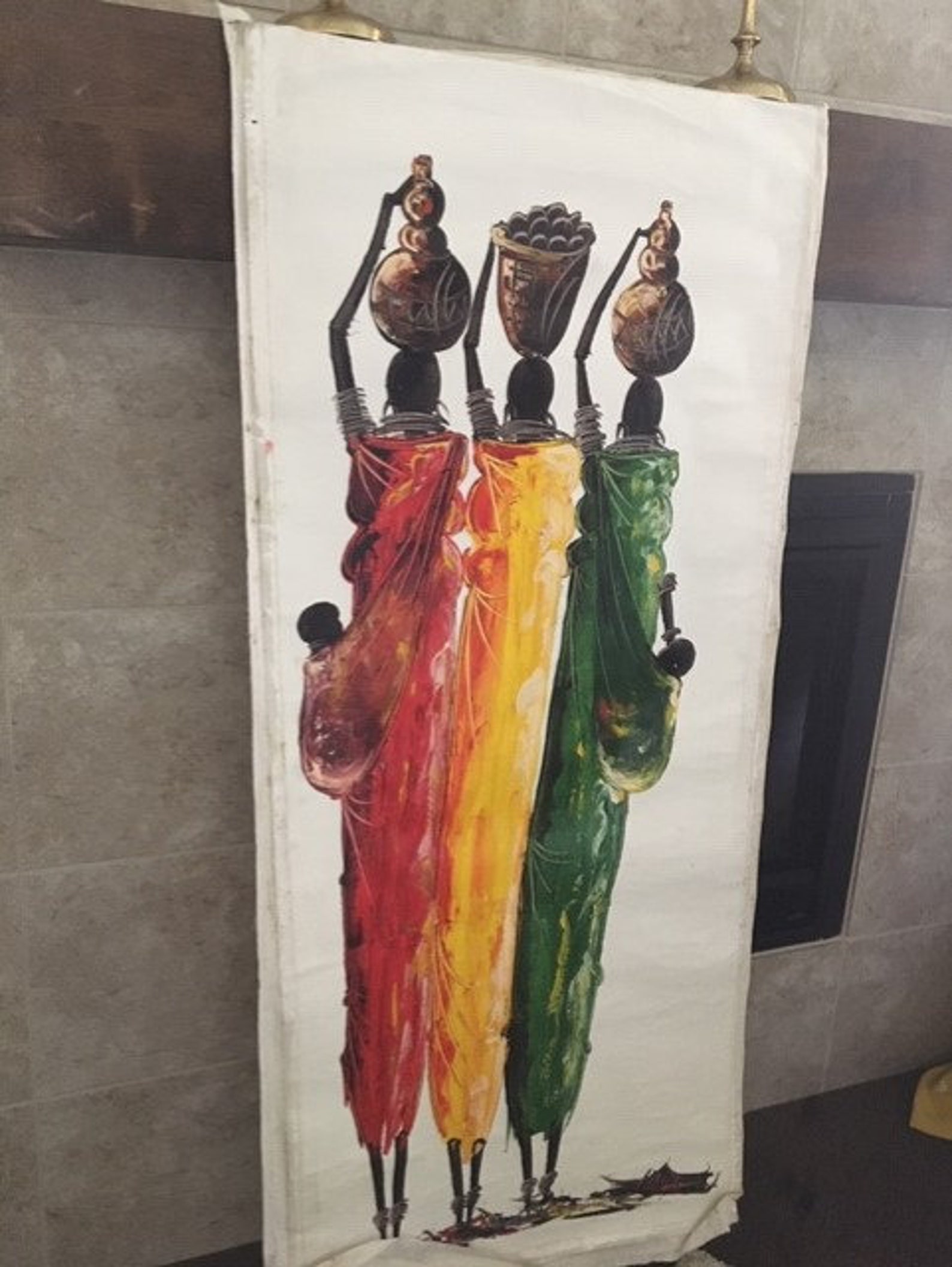 African Oil Painting - Etsy