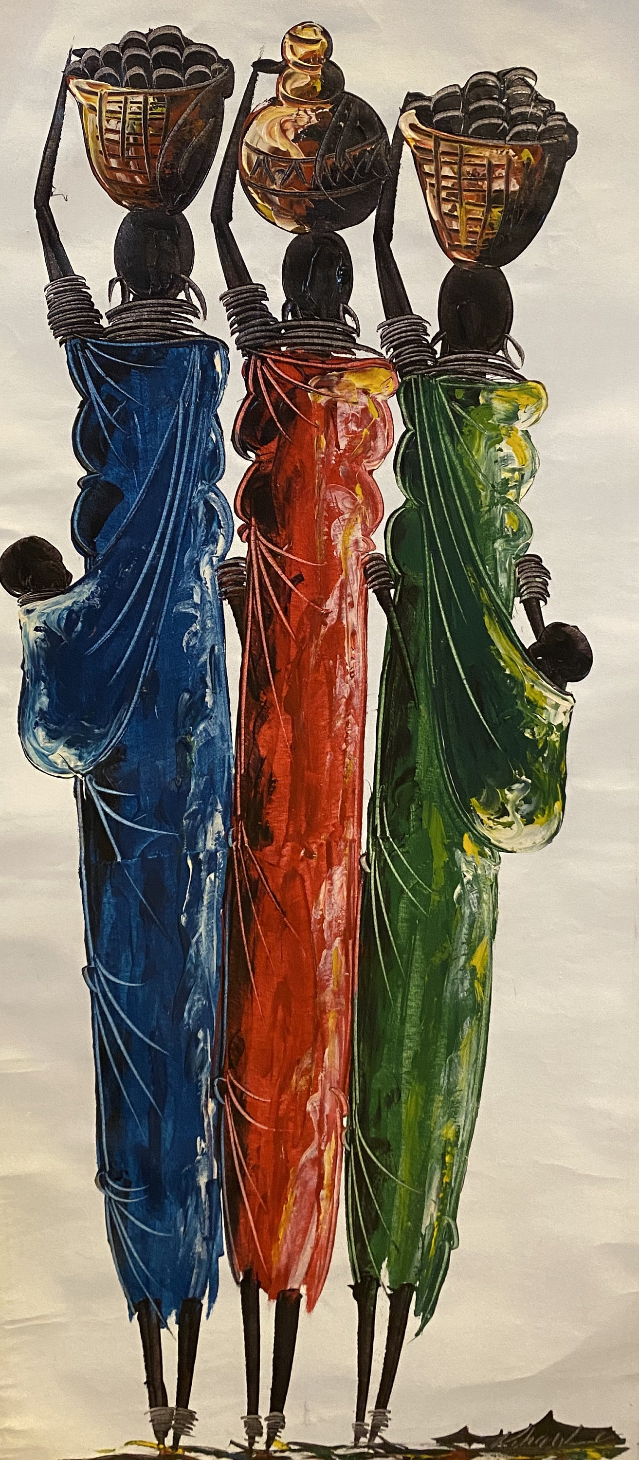 African Oil Painting - Etsy