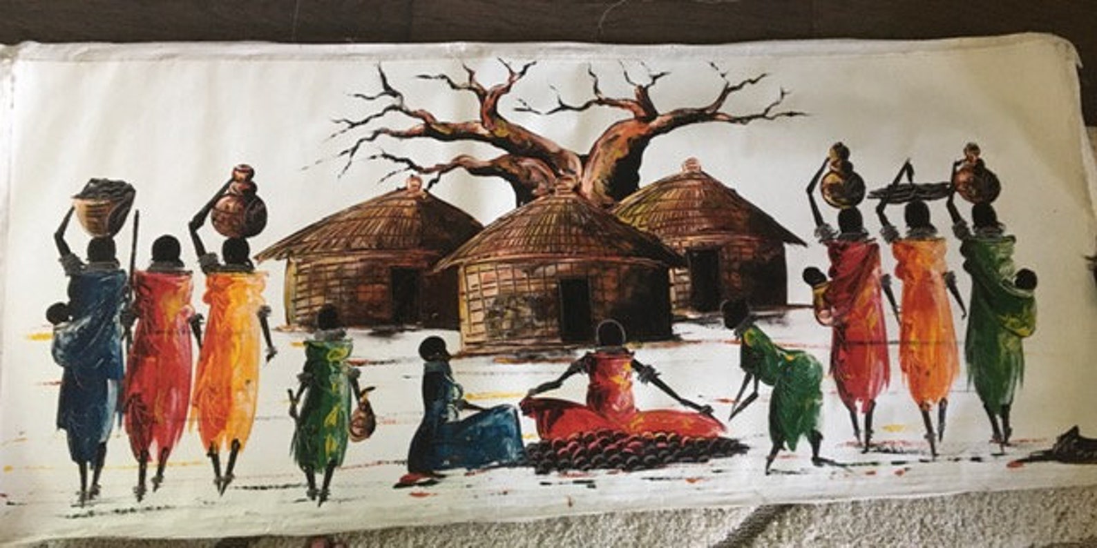 African Oil Painting - Etsy