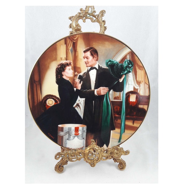 Bradford Exchange Gone With the Wind Plates - Etsy