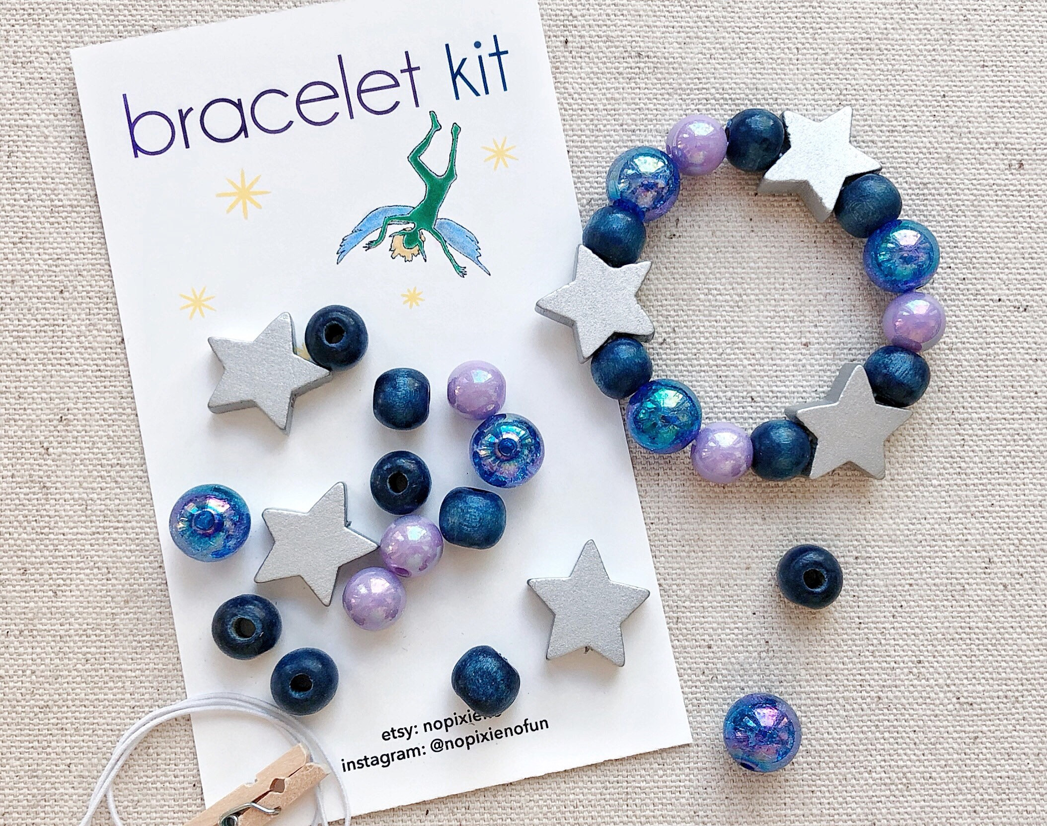 Cosmic Birthday Party Favors DIY Bracelets for Kids Cosmic Bowling ...