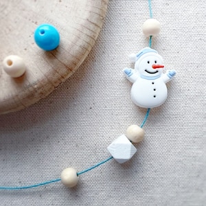Snowman Keychain Kit Kids Christmas Party Favor Snowman Craft Stocking ...