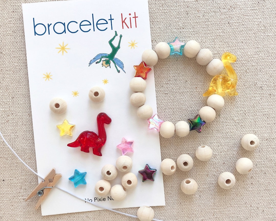 Dinosaur Party Favors DIY Bracelets for Kids Boys Birthday Party Favors ...