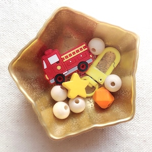 Fire Truck Party Favor DIY Keychain Kit Boys Birthday Fire Truck ...