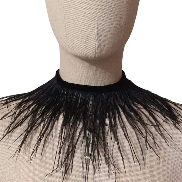 Feather Choker - Etsy