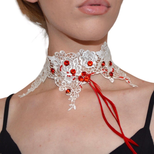 Vampire Bite Choker - Etsy