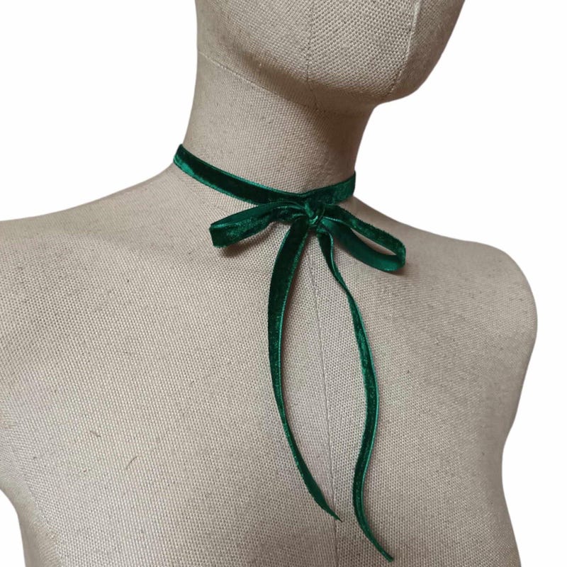 Ribbon Choker - Etsy