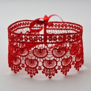 Romantic Lace Choker, Fashion Simple Necklace, Adjustable Collar, Women ...