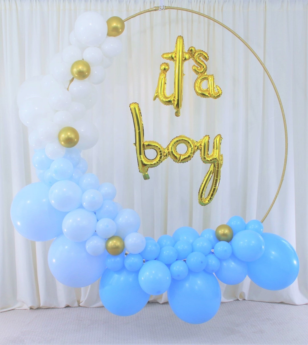 It's A Boy Balloon Garland Arch Kit,baby Shower for Boy,set Includes ...