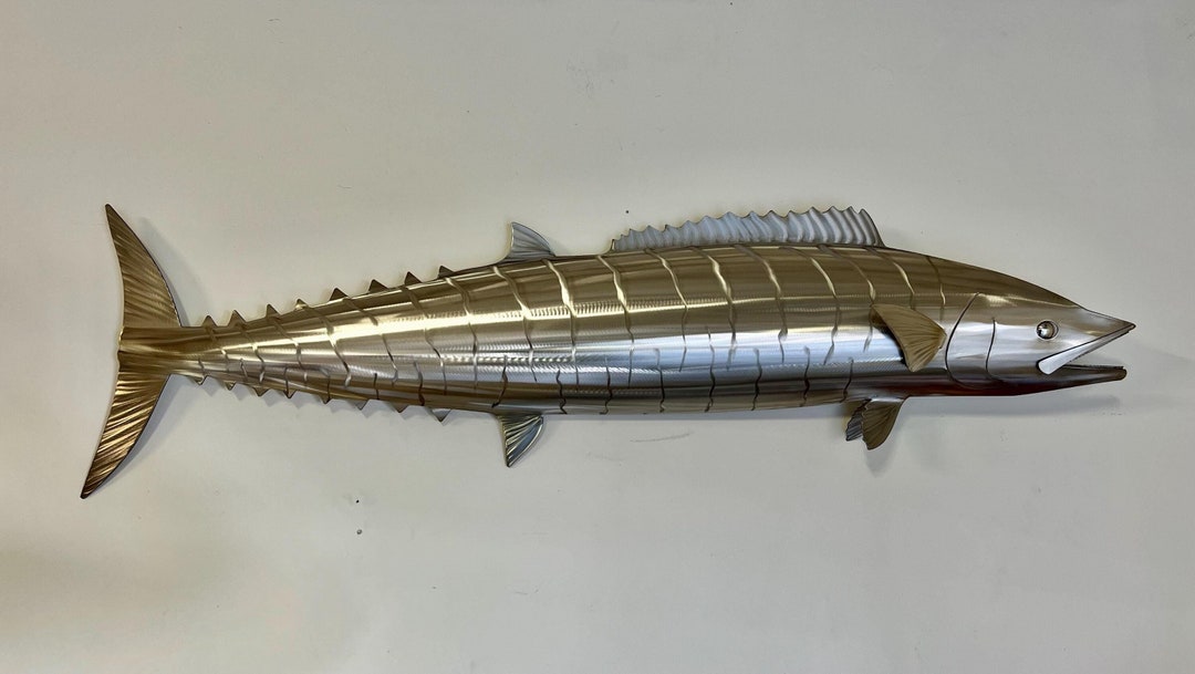 Stainless Steel Wahoo, Wahoo Sculpture, Metal Wahoo - Etsy