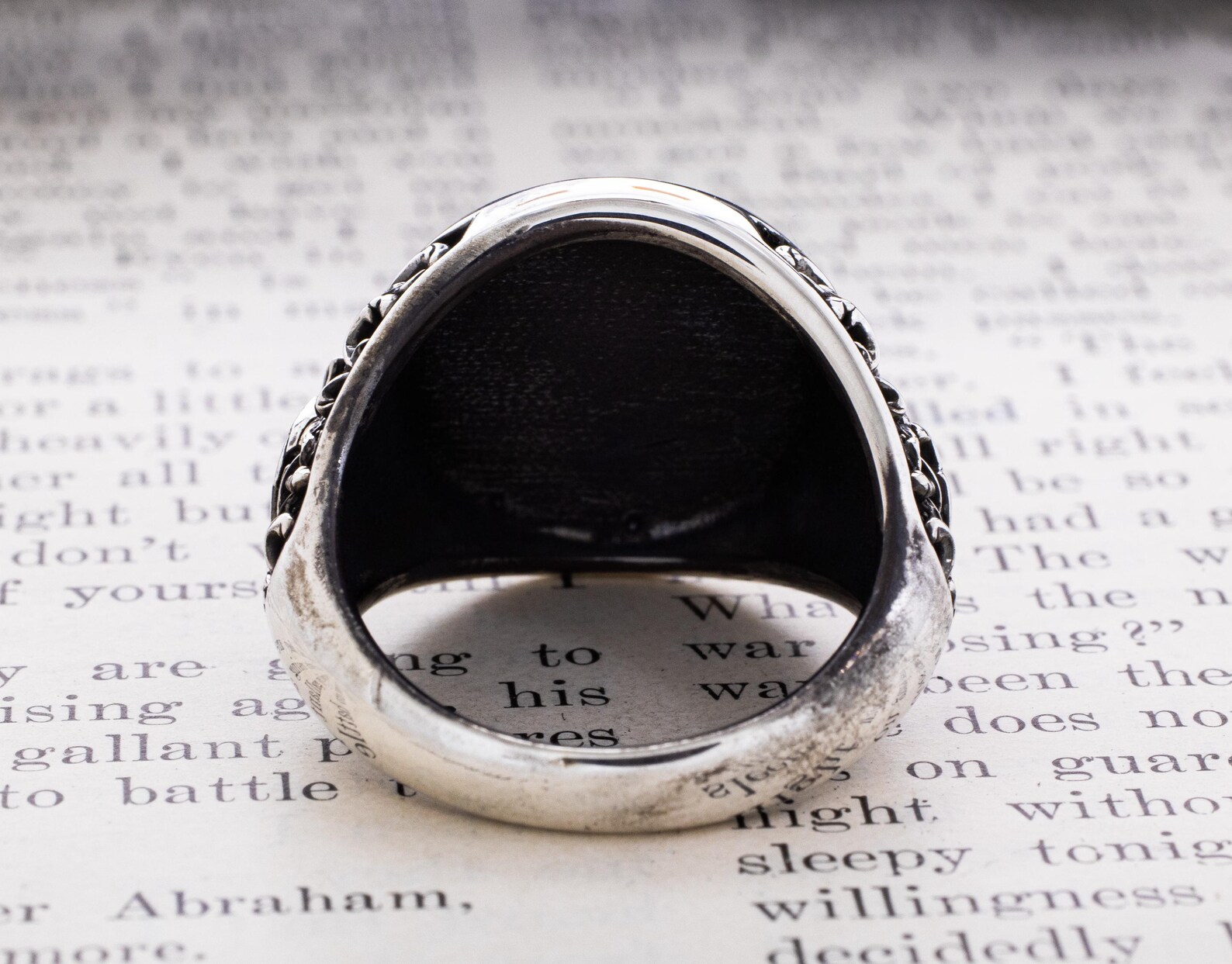 Roman SPQR Eagle Sterling Silver Signet Ring, Ancient Roman Ring, Roman ...
