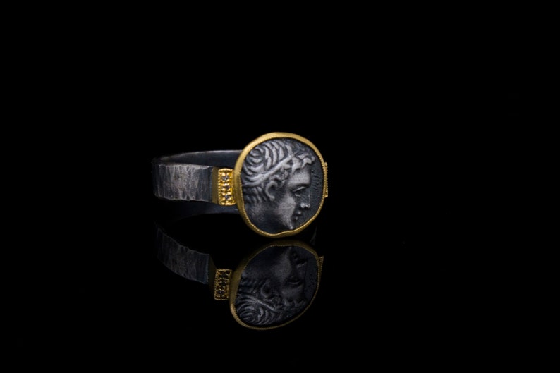 Alexander the Great Ring Ancient Greek Ring Handmade Signet - Etsy