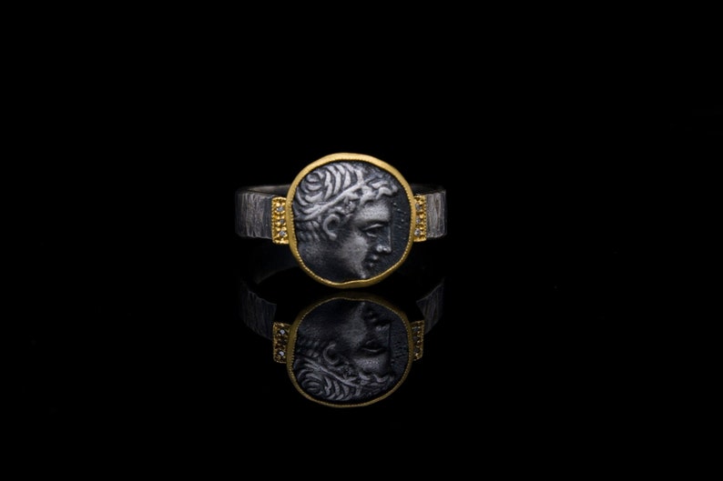 Alexander the Great Ring Ancient Greek Ring Handmade Signet - Etsy