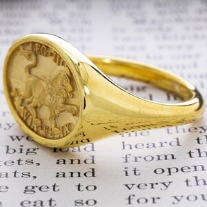 Ancient Roman Legionnaire Solid Gold Signet Ring, Roman Legion Flavia ...