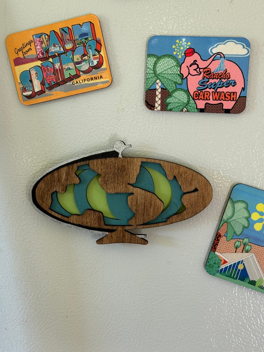 Awesome Witco Inspired Globe World Map Magnet Mid Century - Etsy