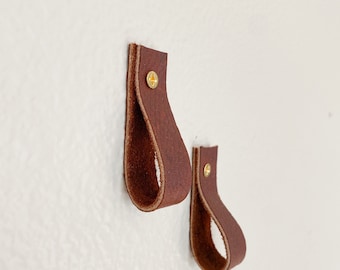 Leather Wall Hook - Etsy