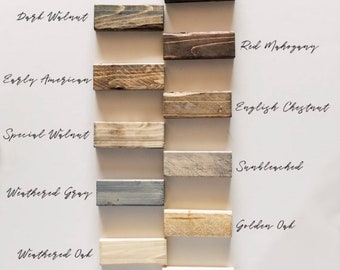 Pine Stain Samples | Etsy