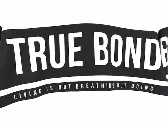 Vintage Rare Browny True Bond Big Print Spell Out Log… - Gem