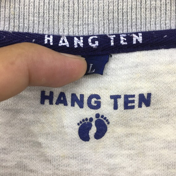 Rare! Hang Ten American Vintage 90s Small Logo Embroi… - Gem