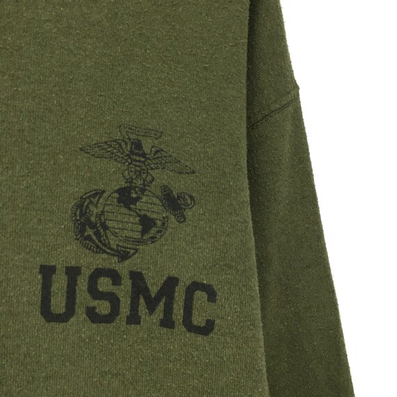 Rare! USMC U.S Marine Corps Big Logo Spellout Vintage… - Gem