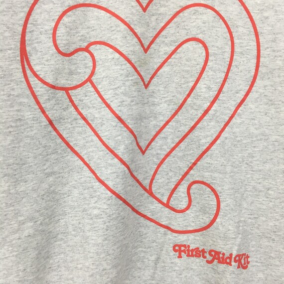Rare! First Aid Kit Love Big Logo Embroidery Spellout… - Gem