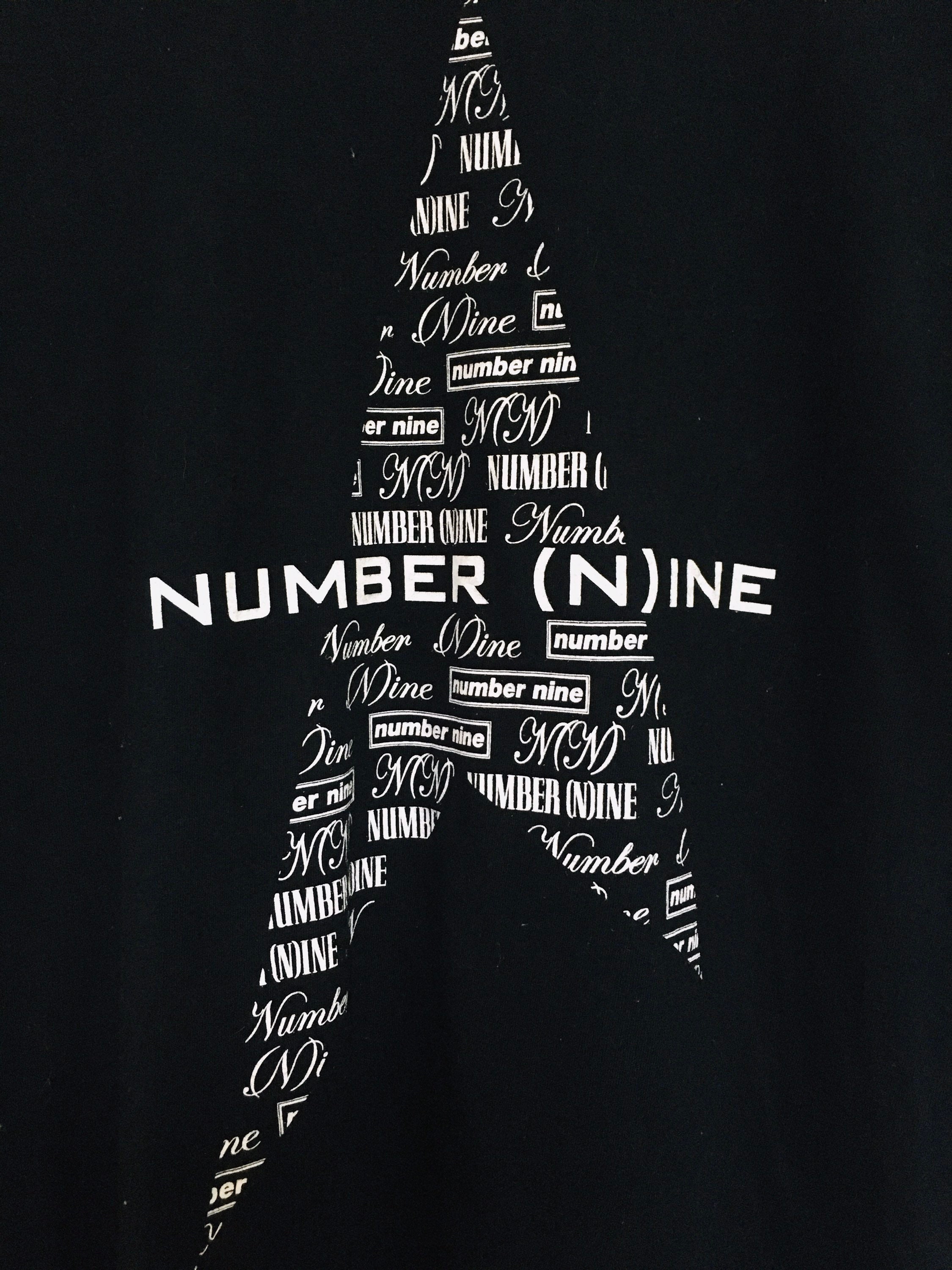Rare! Number Nine X Marlboro Big Logo Spellout Tee Japan Japanese Brand ...