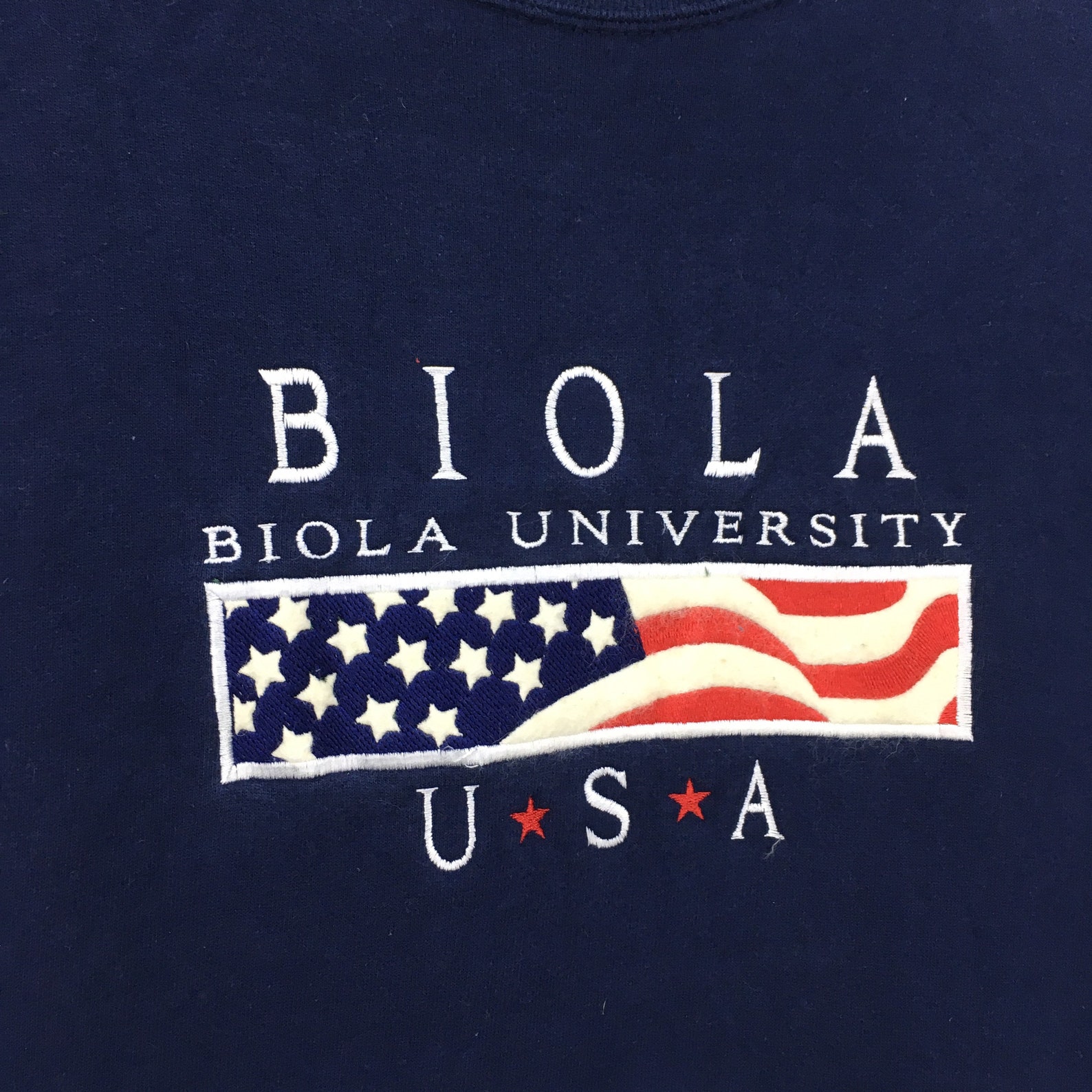 Rare! Biola University USA Jansport Vintage 90s Big Logo Embroidery ...