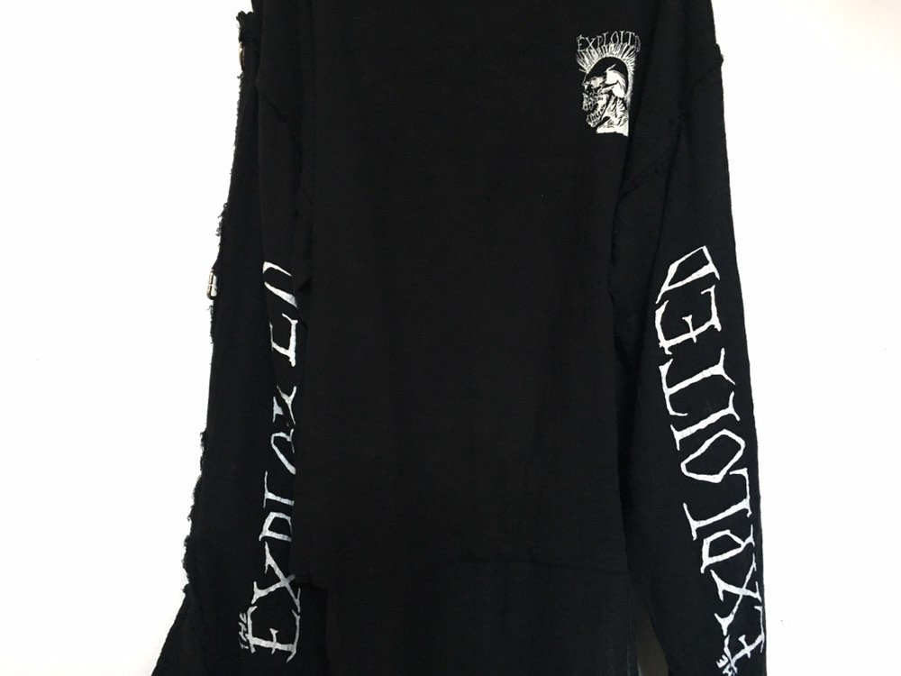 Rare Vintage the Exploited Punk Muslin Shirt Punk Gang Punk - Etsy