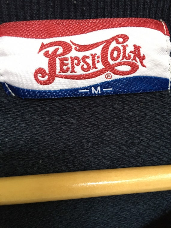 Rare! Pepsi Cola Coke Big Logo Embroidery Spellout Vi… - Gem