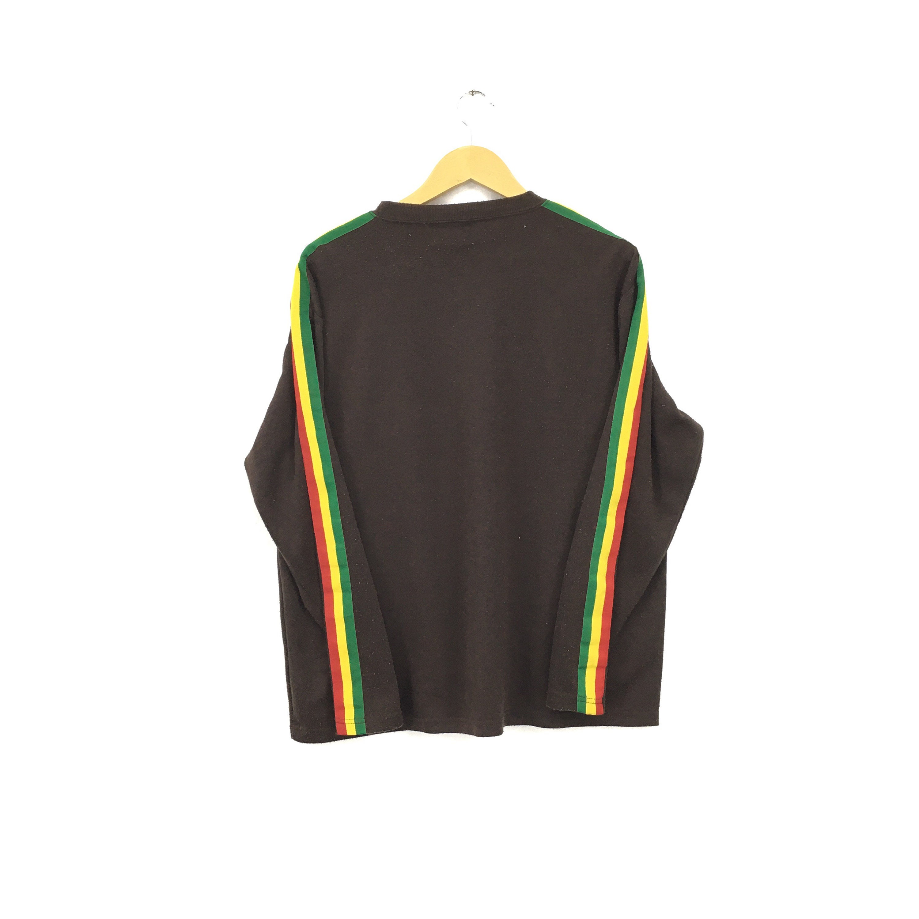 Rare! Cannabis Marijuana Jamaican Soul Rasta Small Logo Embroidery ...