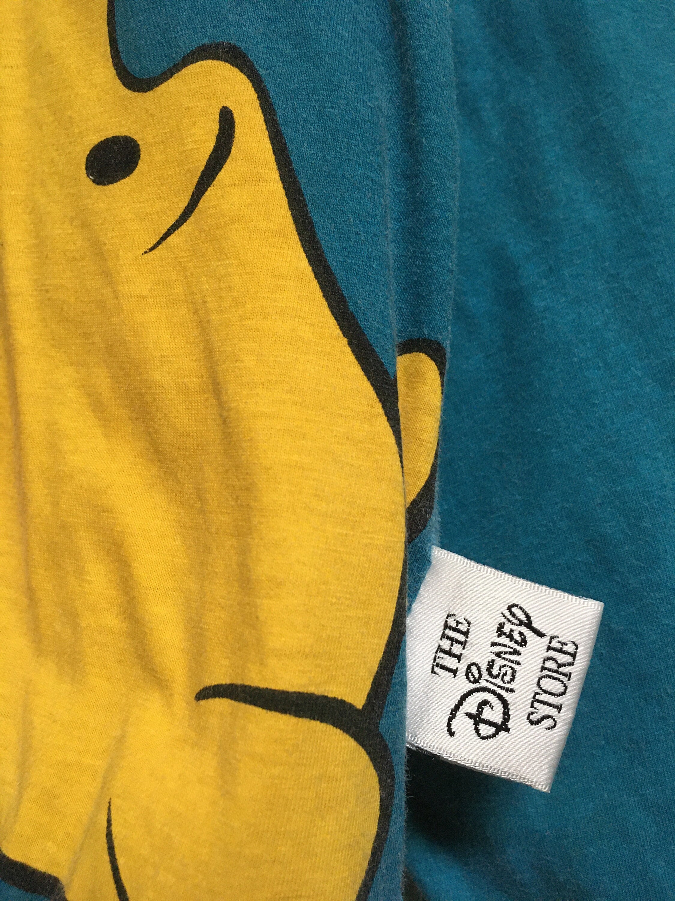 Rare! Winnie Pooh Tigger the Disney Store Cartoon Reversible Big Logo ...