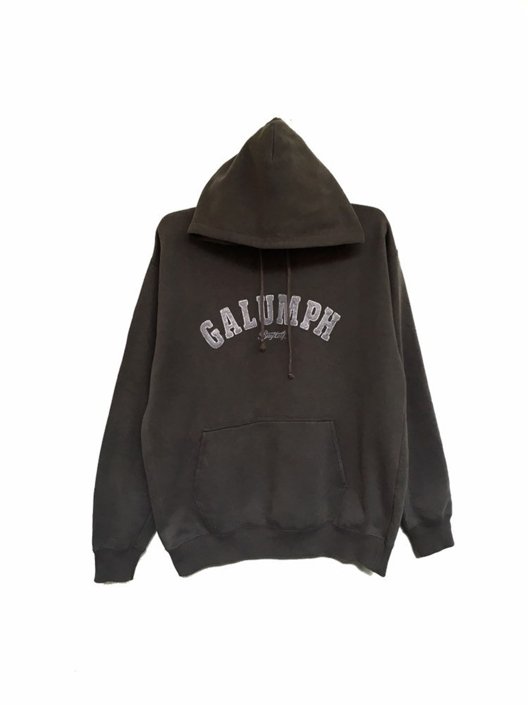 Rare GALUMPH Bay Leaf Vintage Big Spell Out Logo Embroidery Hoodies ...