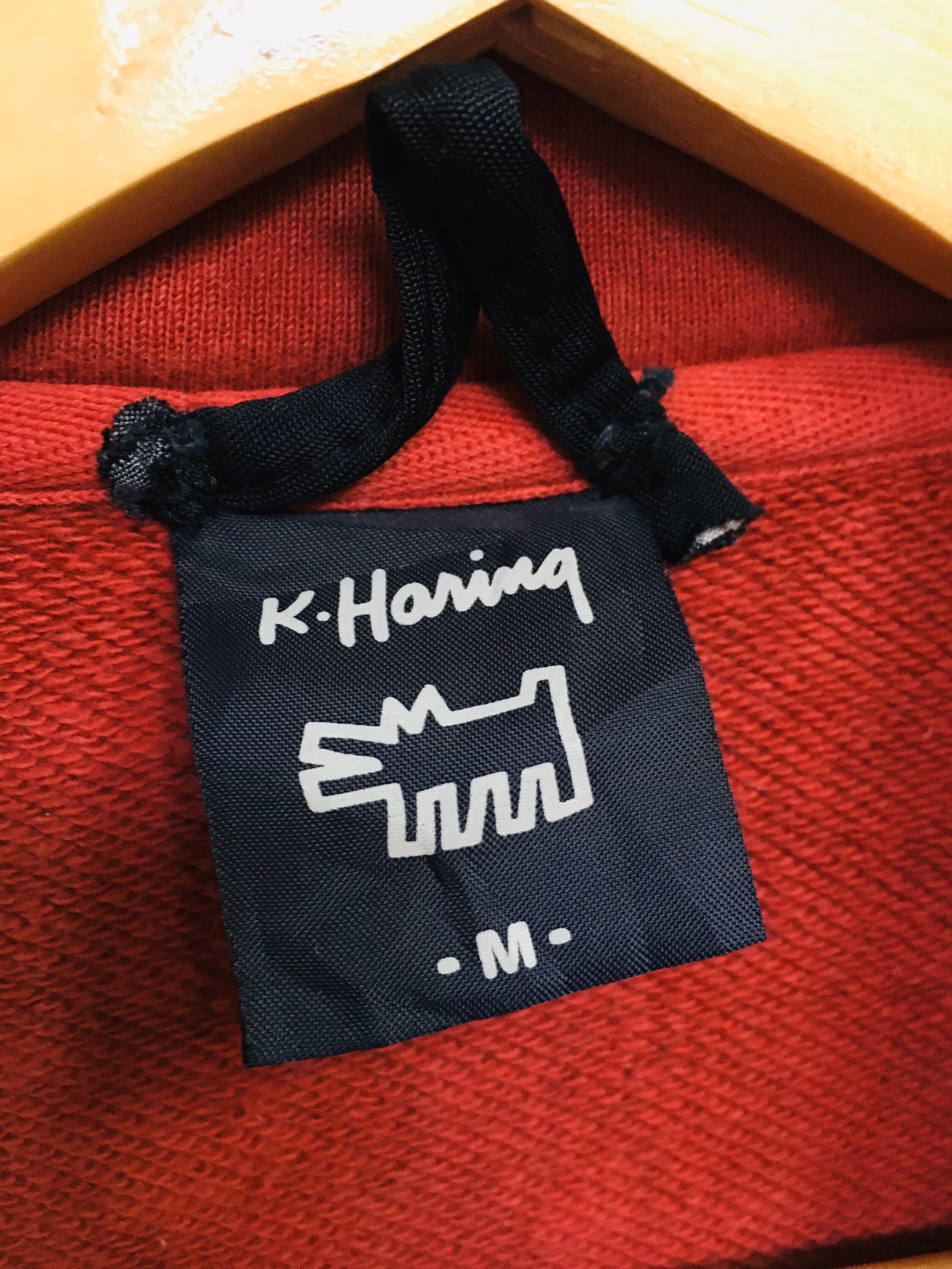 Rare Keith Haring Small Logo Embroidery Full Zipper Vintage - Etsy