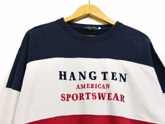 Rare! Hang Ten American Sportswear Colourblock Vintag… - Gem