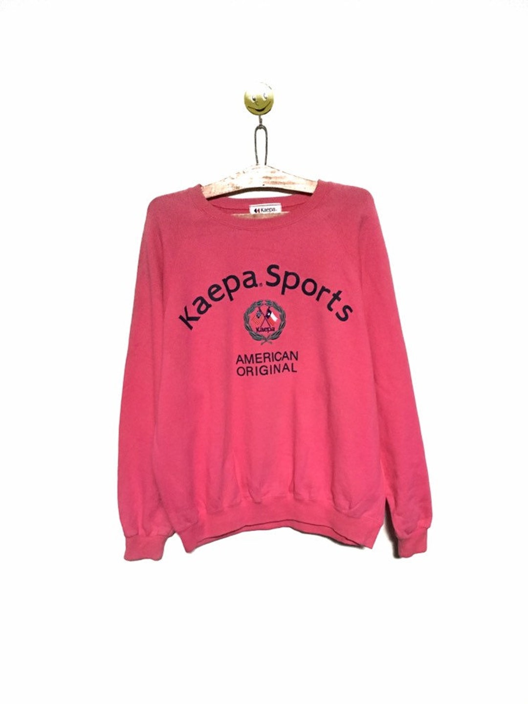 Vintage Rare Kaepa Sports Big Logo Embroidery Nice Colour Crewneck ...