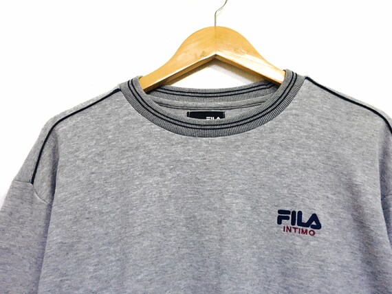 Rare! Fila Intimo Logo Embroidery Spellout Vintage 90… - Gem
